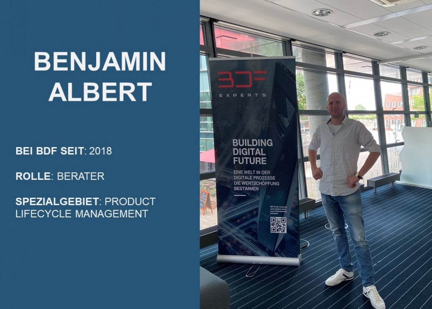 Fünf Fragen an ... Benjamin Albert - BDF EXPERTS